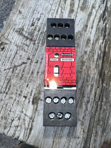 Banner Engineering ES-FA-9AA SAFTEY RELAY MODULE (stx) | eBay