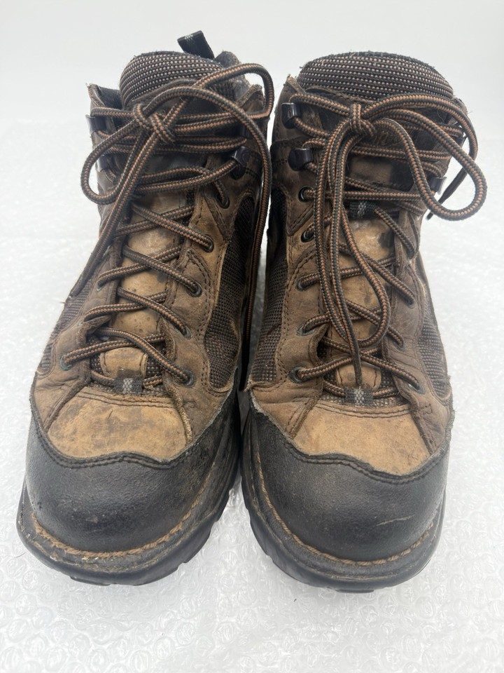 Danner RADICAL 452 Men’s Size 10.5 Brown Leather Work Hiking Boots Gore ...