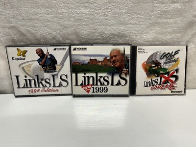 Links LS Golf Game Bundle - 1998, 1999 Upgrade Edition, Links Extreme ...