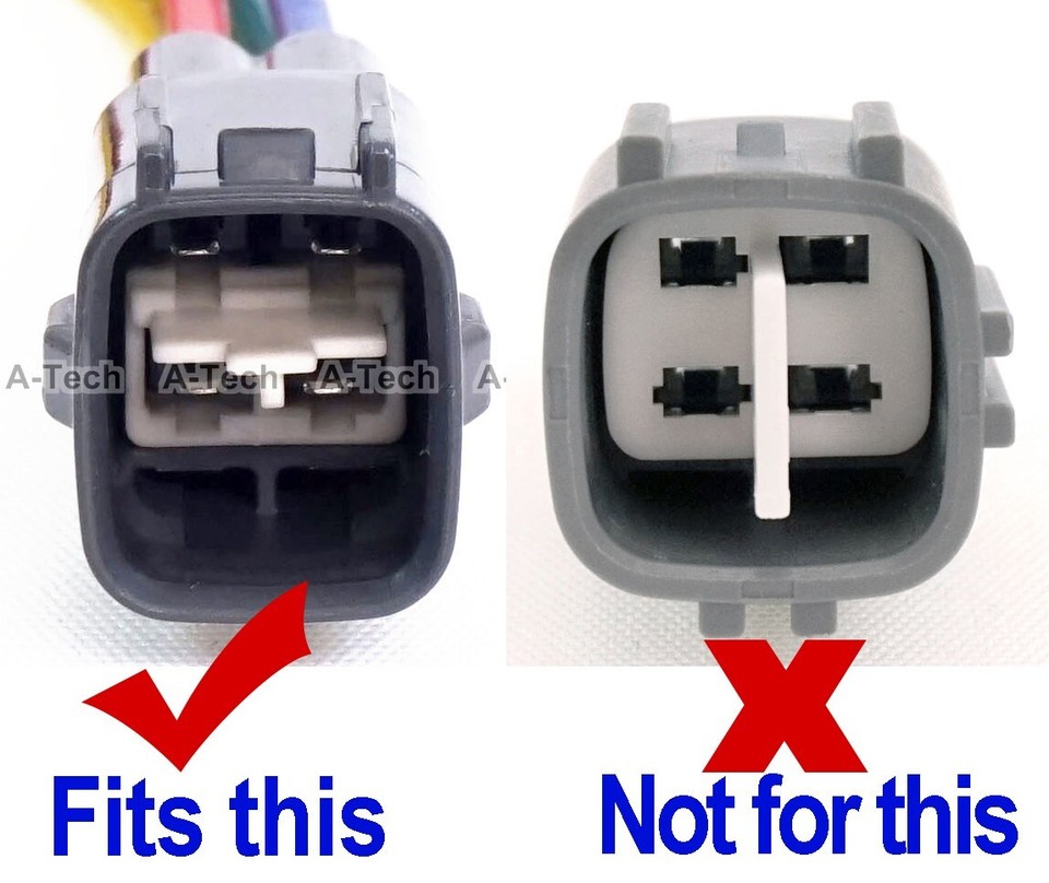 4way O2 oxygen Sensor Harness Connector Plug for Toyota Lexus Subaru ...