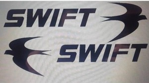 Swift Caravan Motorhome Quality sticker decals x2 580mm | eBay