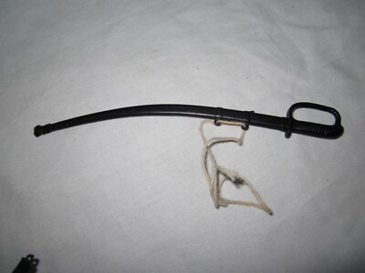 VTG 1960s Marx Fort Apache Fighters Black Sword Cutlass Calvary ...
