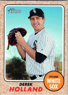2017 Topps Heritage #652 Derek Holland Chicago White Sox | eBay