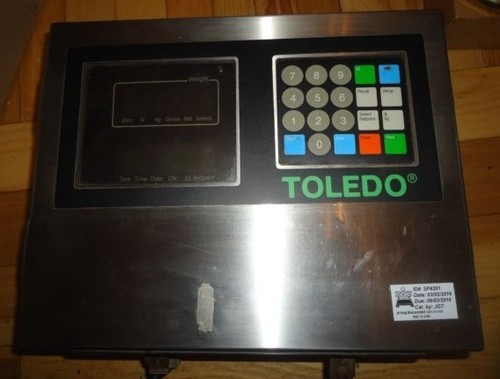 Toledo Scale 8142 weight dual display operator panel key pad digital ...