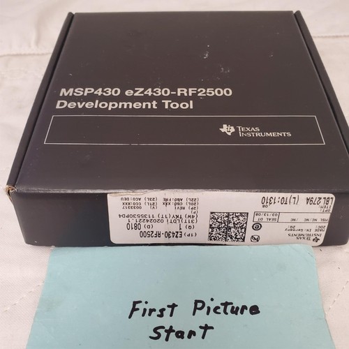 Texas Instruments MSP430 EZ430-RF2500 Development Tool Kit | eBay