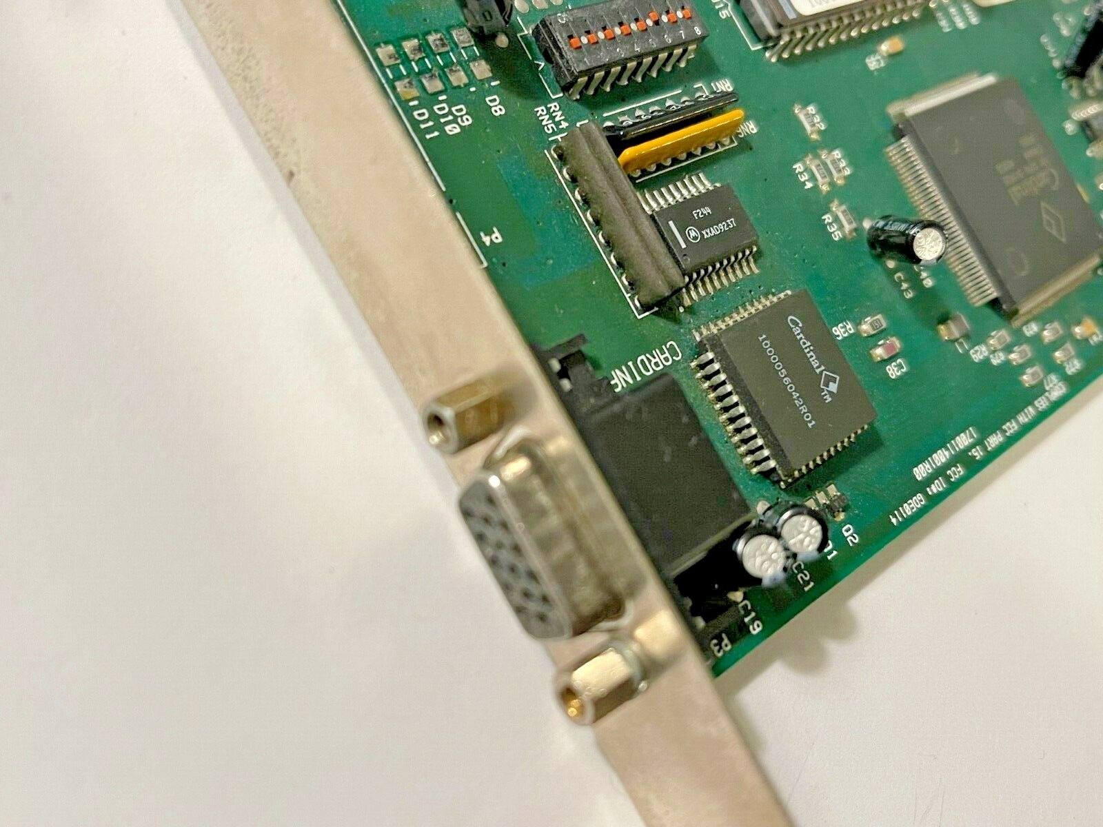 RARE VINTAGE 1991 CARDINAL TECHNOLGIES VGA500+ 16-BIT ISA VGA CARD ...