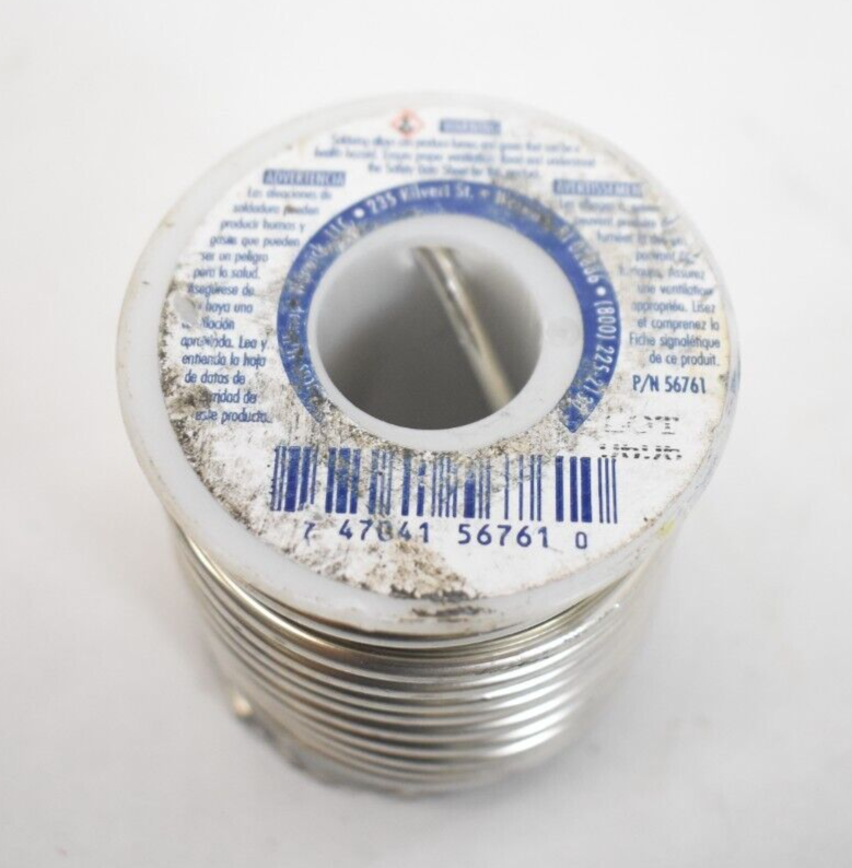 Lucas Milhaupt Silvabrite 100 Lead Free Solder Roll Silver 1.8" Dia 1lb ...