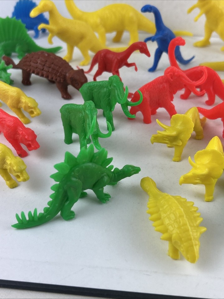 Vintage Tim-Mee, MPC Prehistoric Dinosaurs Lot Of 43 Plastic | eBay