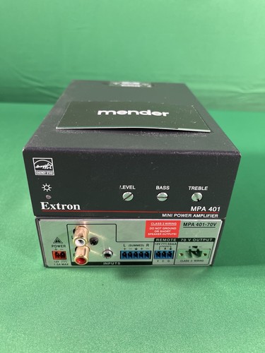 EXTRON MPA 401 Mini Power Amplifier w/o Power Supply 70V LOT OF 4 UNITS ...
