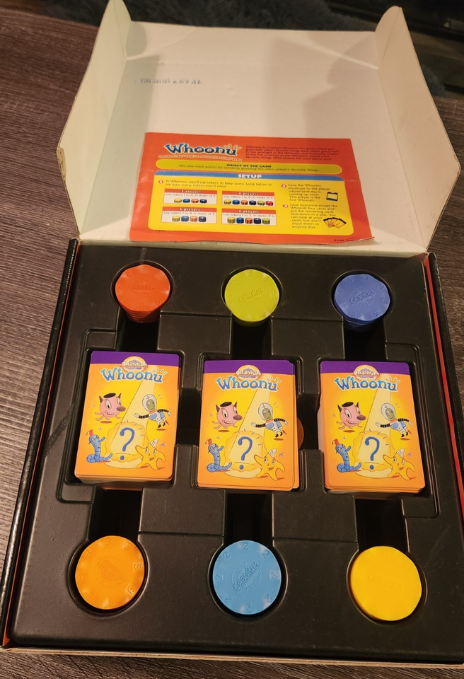 Cranium Whoonu Game: 2005 - The Fun-Filled What's Your Favorite Thing ...
