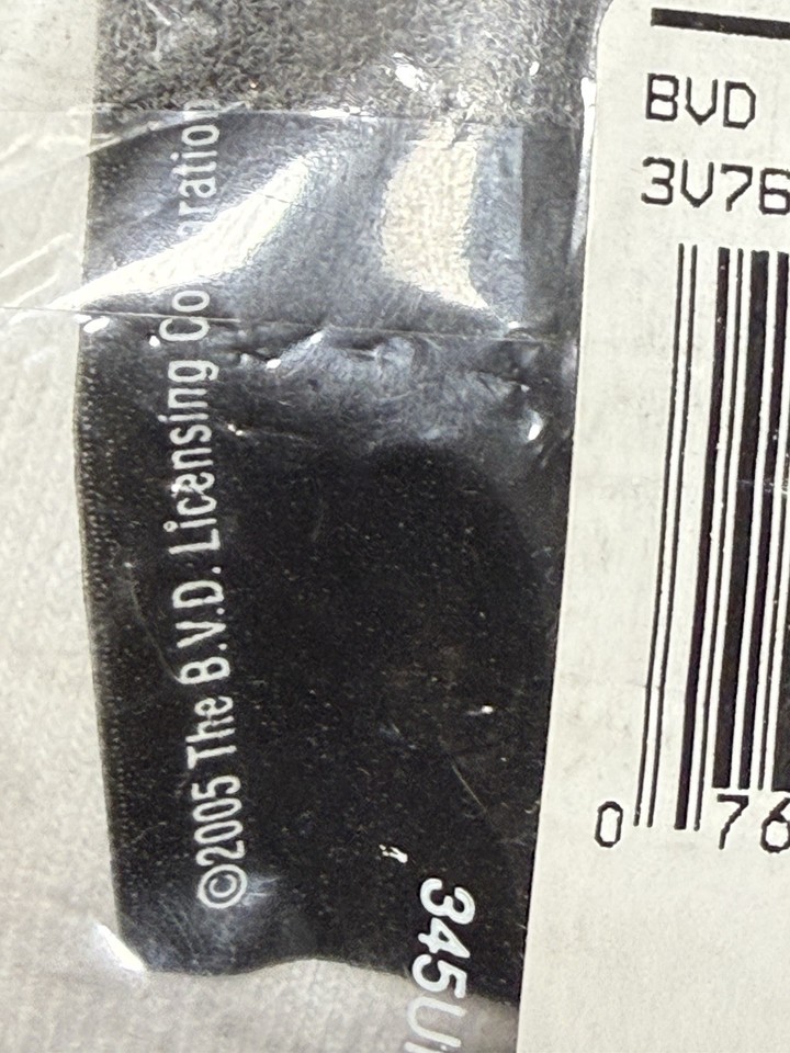 BVD Briefts Mens LARGE White Cotton 2005 Vintage Underwear Rare ...