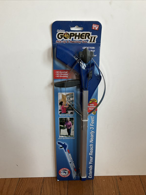 Gopher II Deluxe Pick Up & Reaching Aid, Blue, as Seen on TV New In ...