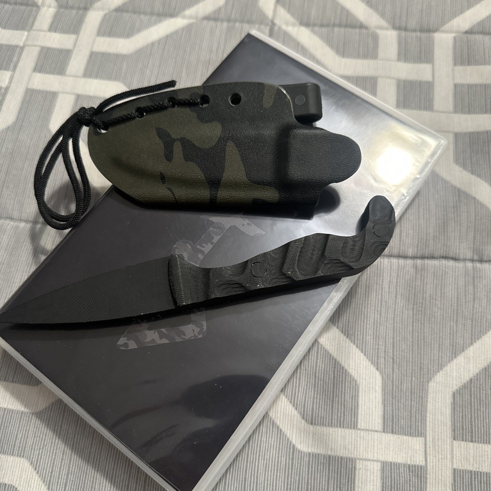Wolf40 Designs x Black Triangle SEAF JR G10 Knife! NPE RARE SOLD OUT | eBay