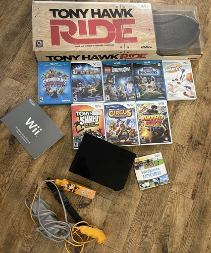 Wii Tony Hawk Ride Skateboard Bundle With Board, Game Complete Many ...