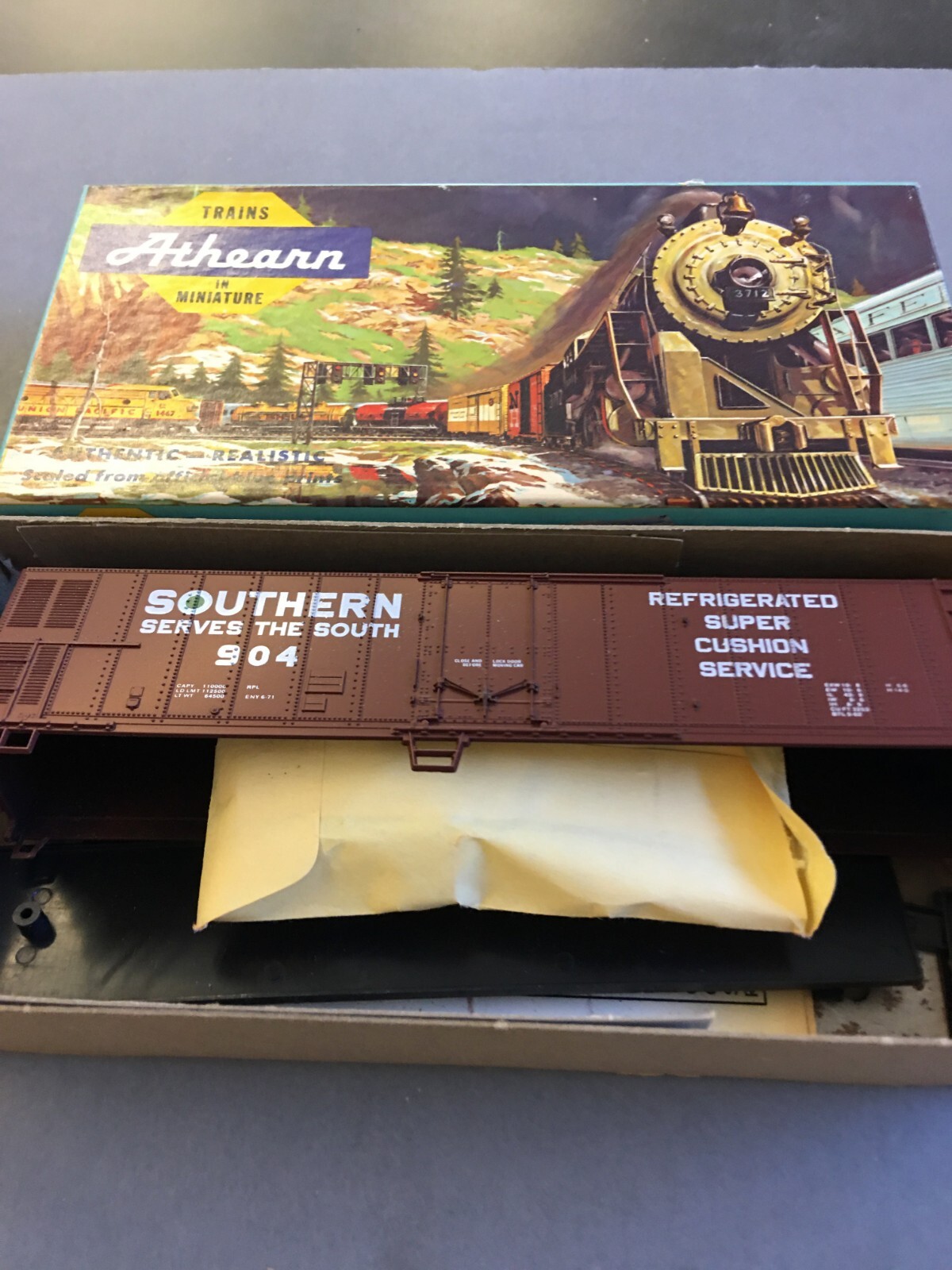Athearn Southern Box Car 904 Kit HO Scale Trains | eBay