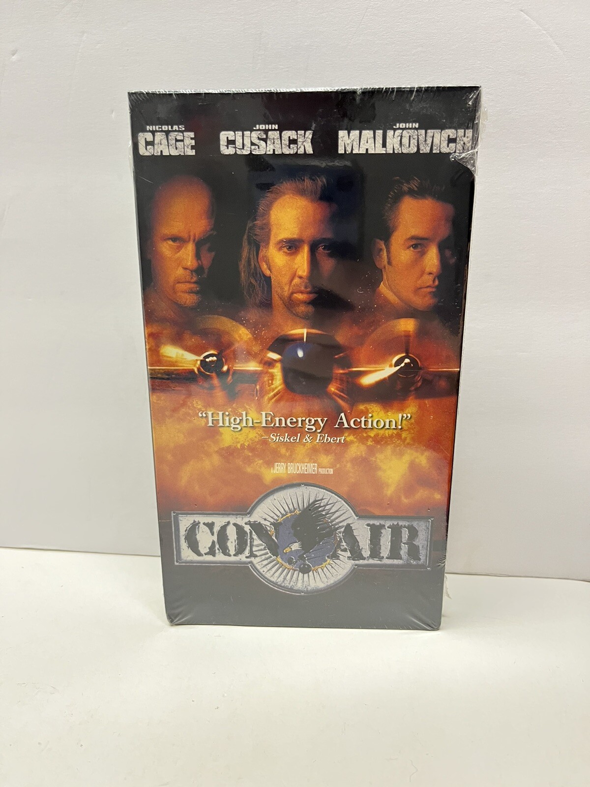 Con Air Movie (VHS,1997) Nicolas Cage BRAND NEW SEALED VHS John Cusack ...
