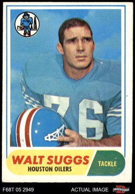 1968 Topps #94 Walt Suggs Oilers Mississippi St 4 - VG/EX | eBay