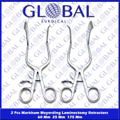 2 Pcs Markham Meyerding Laminectomy Retractors 60 Mm 25 Mm 175 Mm | eBay