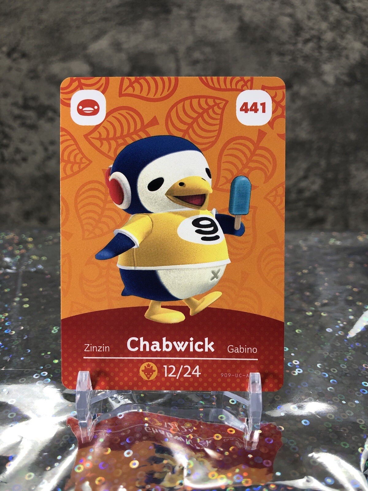 Chabwick #441 Animal Crossing Amiibo Card Authentic Mint Condition ...