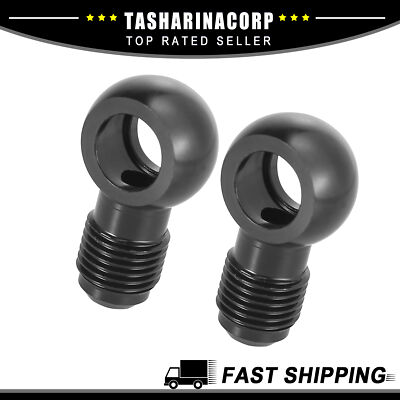 12mm Fuel Banjo Fittings to 6AN Male Flare Adapter Fuel Line Adapter ...