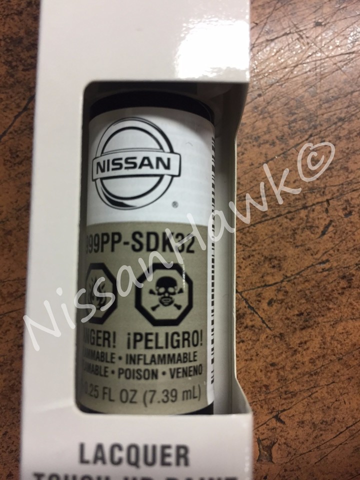OEM Nissan Touch-Up Paint + Clear Coat "Serengeti Sand Metallic" Color ...
