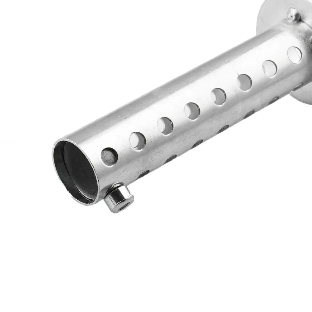 Exhaust Pipe Silencer Muffler Insert Baffle Motorcycle Universal Silver ...