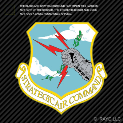 Strategic Air Command Shield Sticker Premium Die Cut Vinyl sac dod | eBay