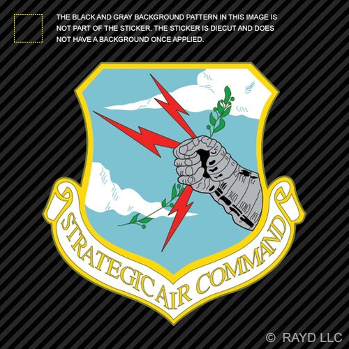 Strategic Air Command Shield Sticker Premium Die Cut Vinyl sac dod | eBay
