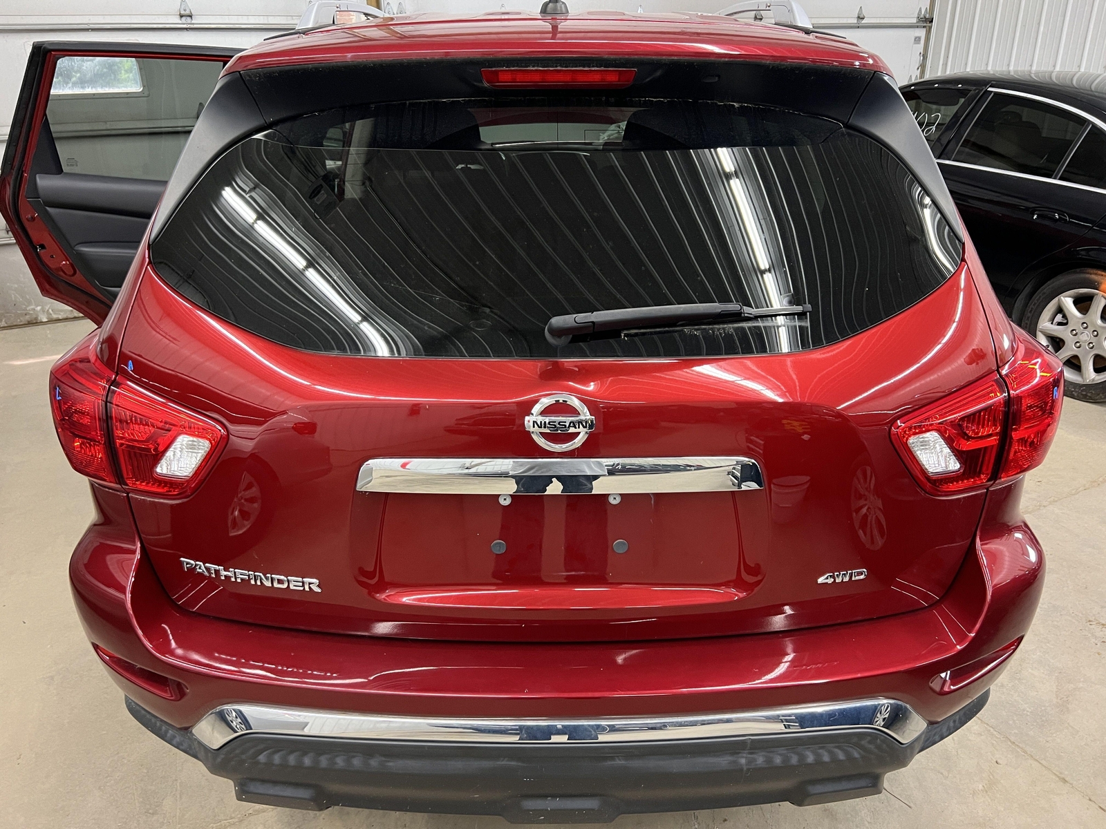 2017-2020 NISSAN PATHFINDER MANUAL REAR LIFTGATE HATCH PAINT NBL ...