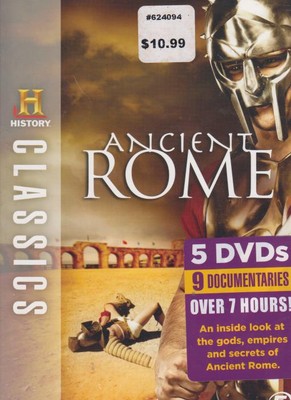 Ancient Rome 5-Disc Set DVD VIDEO DOCUMENTARY History Channel empires ...