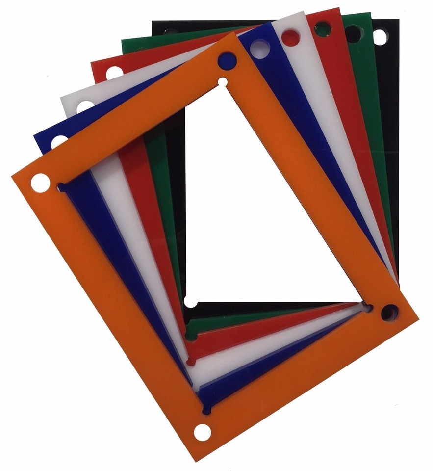 5 Fold Horizontal Topps Triple Threads Deca Booklet Card Display Case ...