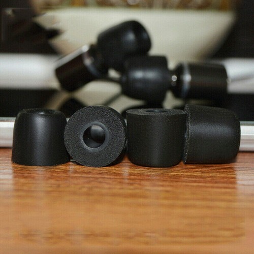 10pcs T200 Medium Memory Foam Ear Tip Noise Isolation In-ear Earbuds ...