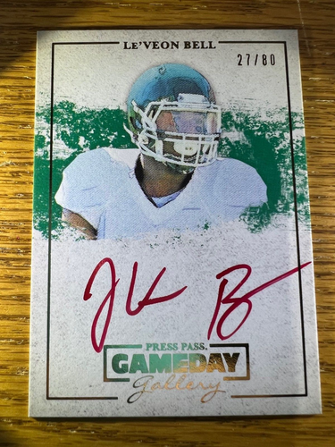 2013 Press Pass - Gameday Gold Red Ink - Le'Veon Bell 27/80 | eBay