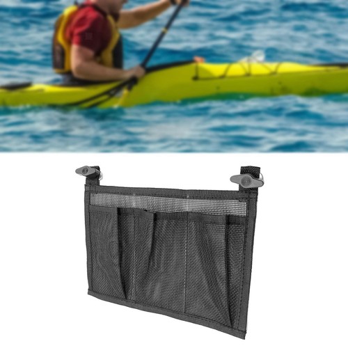 Durable Kayak Mesh Bag Marine Canoe Storage Pouch Beer Tackles ...
