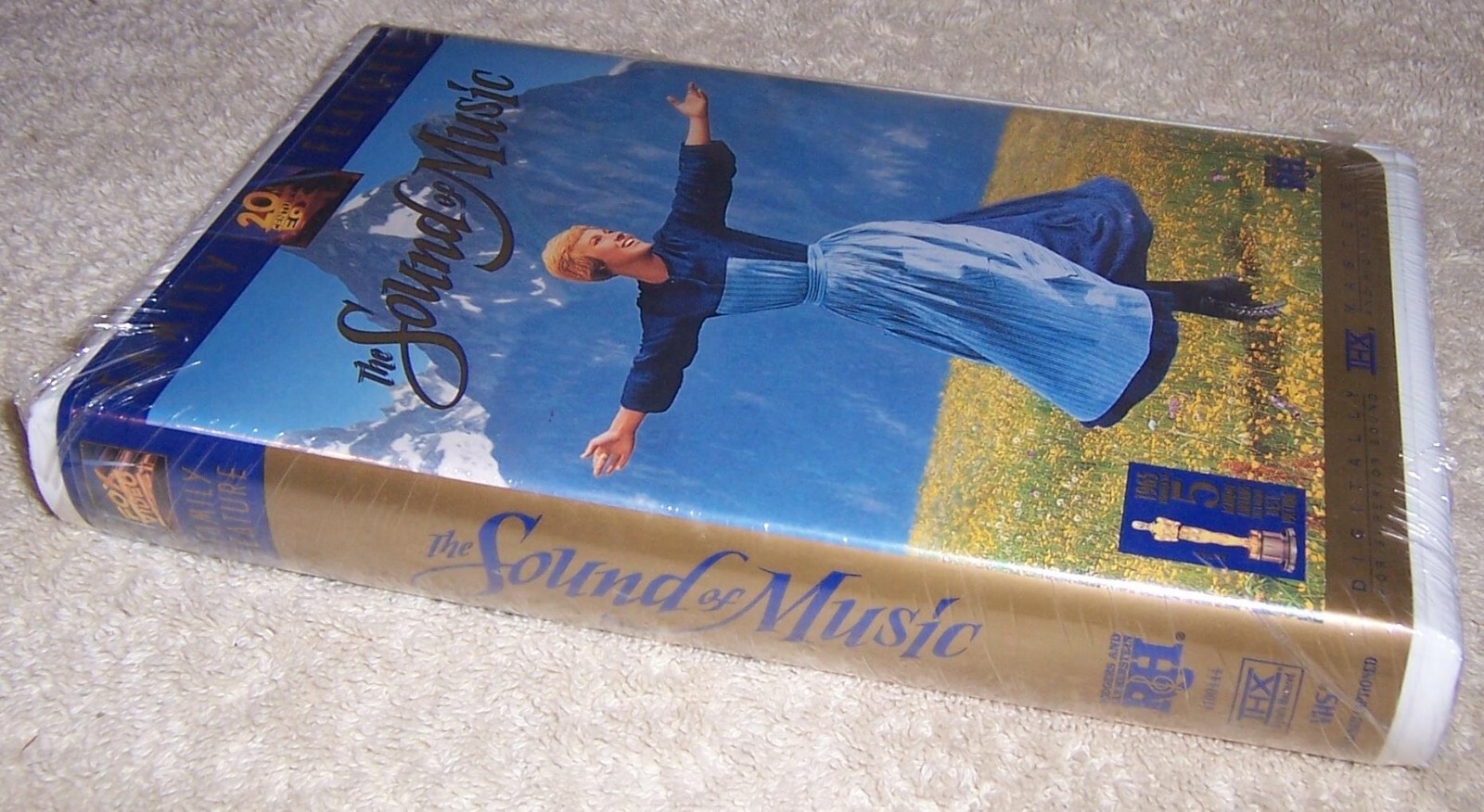 The Sound of Music VHS Video NEW SEALED WITH WATERMARK CLAMSHELL CASE ...
