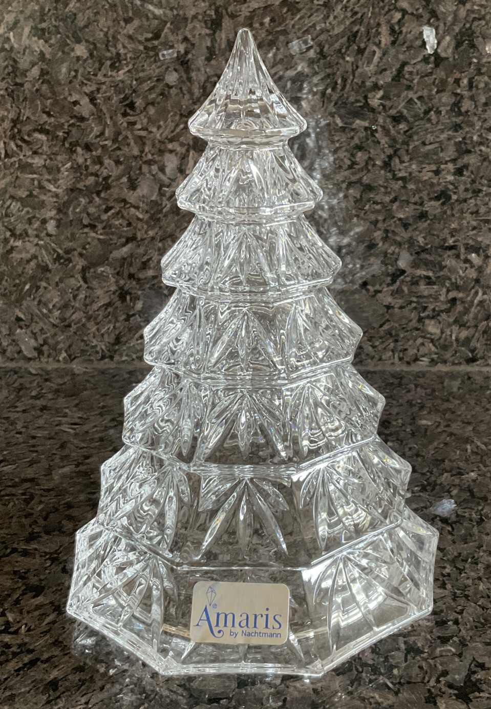 Amaris by Nachtmann Crystal 6” Christmas Tree *Made In Germany | eBay
