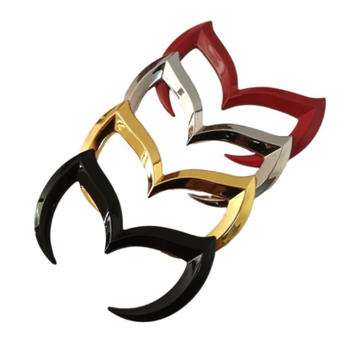 Evil M Emblem Car Fender Rear Badge for Mazda 3 6 Mazdaspeed CX-5 MX-5 ...