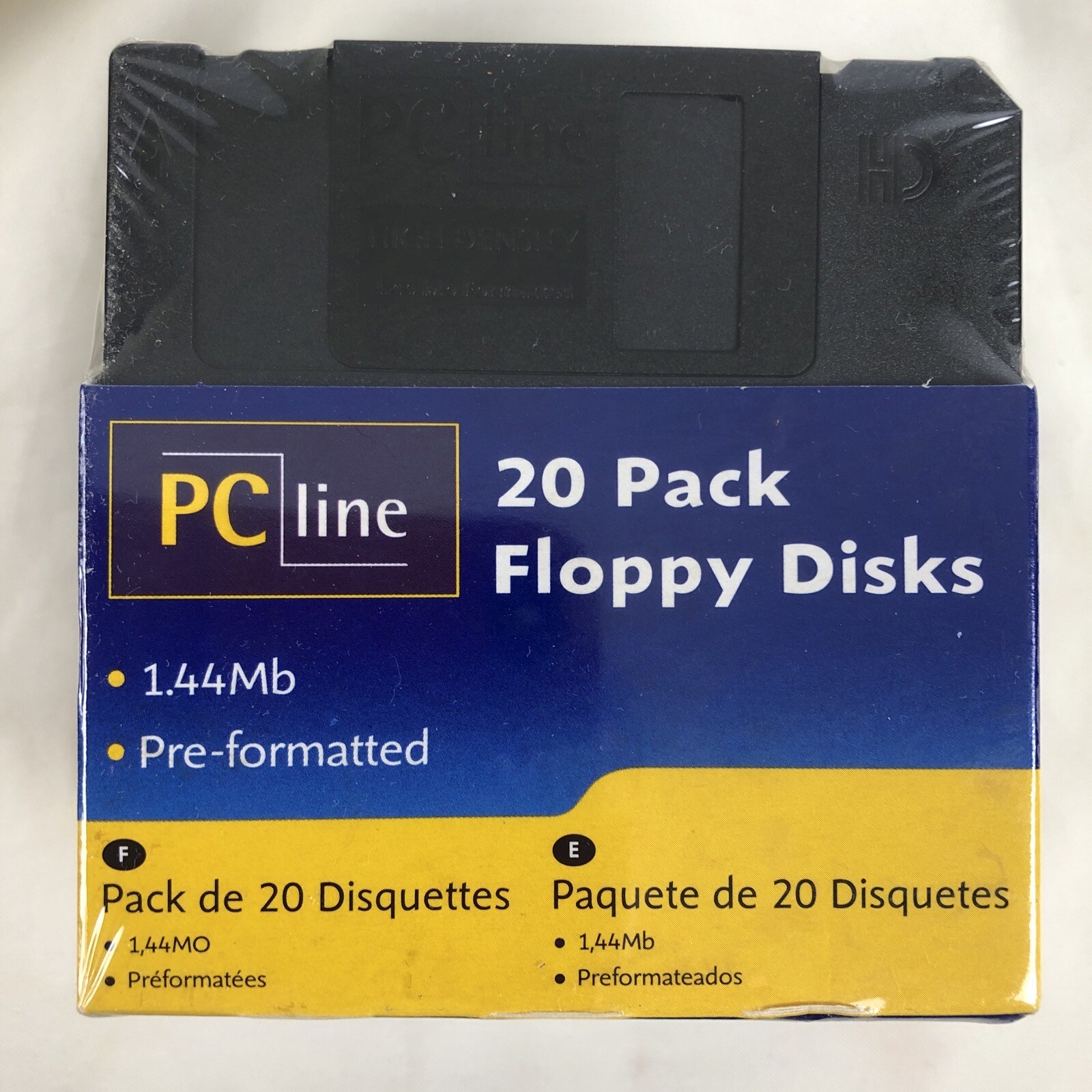20 Floppy Disks 1.44 Mb Pre-formatted - New Factory Sealed - Unused ...