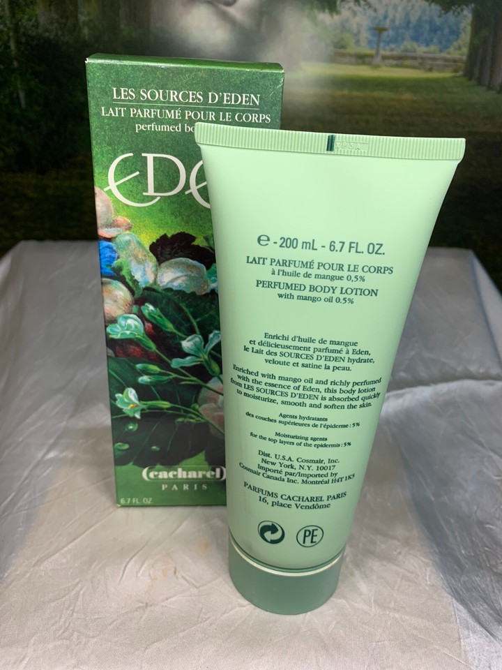 CACHAREL EDEN PERFUMED BODY LOTION 200ML | eBay