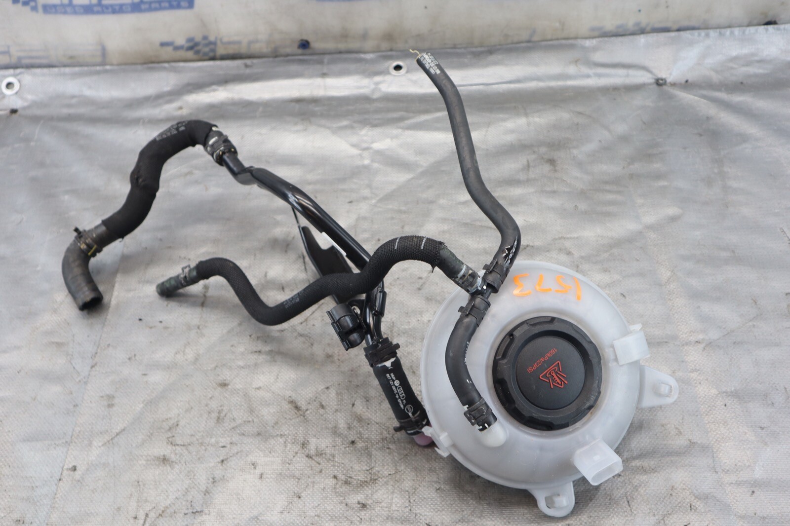 2020 AUDI RS3 QUATTRO 8V 2.5T DAZA OEM RADIATOR COOLANT RESERVOIR ASSY ...