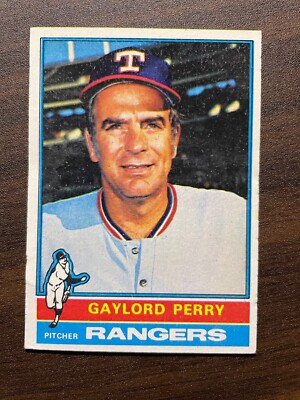 1976 Topps Baseball Gaylord Perry Texas Rangers Card #55 Pitcher | eBay