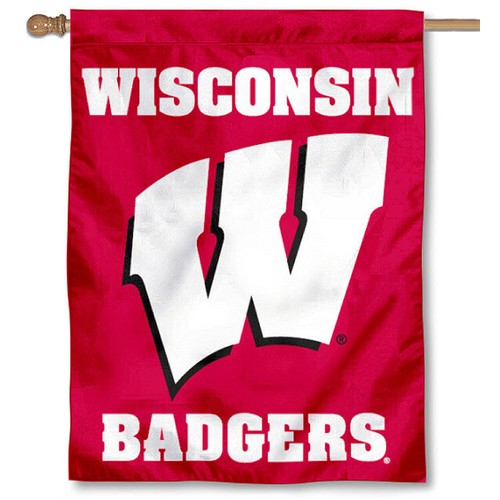 Wisconsin Badgers Banner Flag | eBay