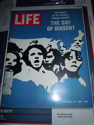 Old LIFE Magazine October 24, 1969 - Vietnam Protest - The Day of ...