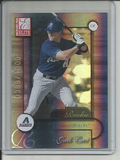 2001 Donruss - Rated Rookie #158 Jack Cust /2001 for sale online | eBay