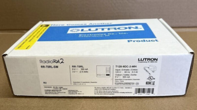 Lutron RR-T5RL-SW Radio Ra2 TableTop 5 button keypad WHITE Price Ea ...