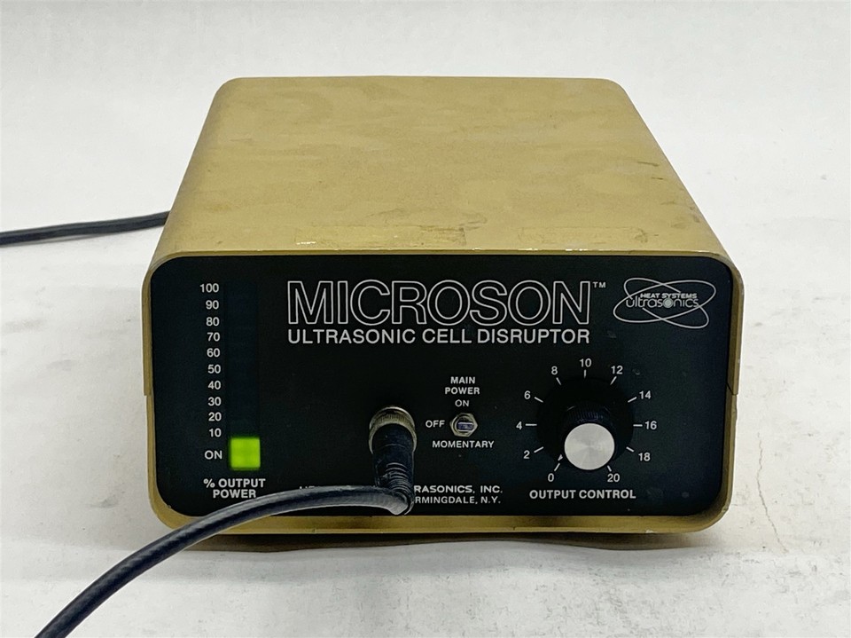Heat Systems Microson MS-50 Ultrasonic Cell Disruptor w/ CM-2 Convertor ...