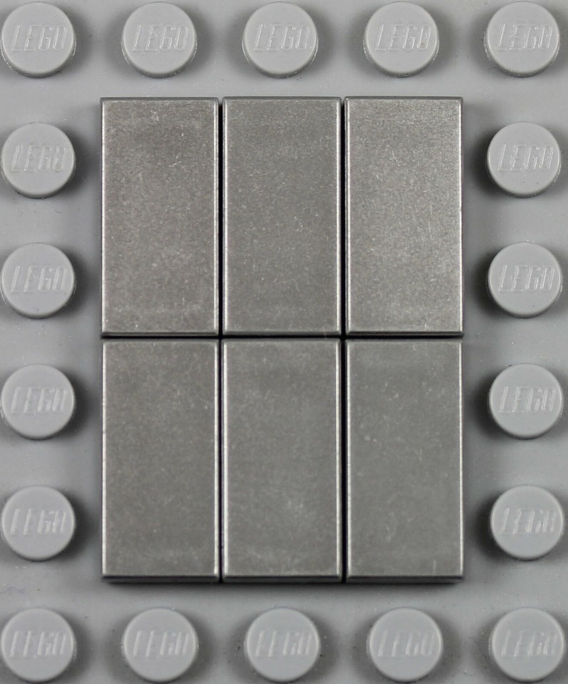 LEGO - 1x2 Tiles - PICK YOUR COLORS - Finishing Plate Smooth Flats ...