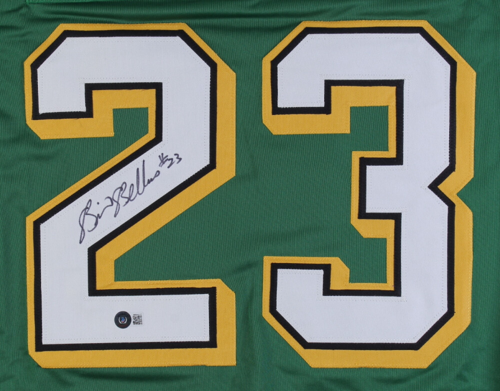 Brian Bellows Signed Minnesota North Stars Jersey (Beckett COA) #2 Pick ...