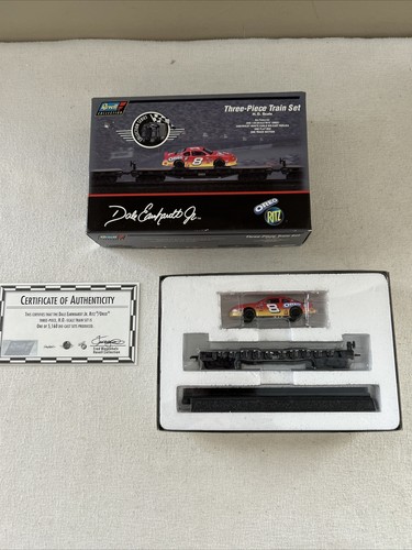 Dale Earnhardt Jr Ritz/Oreo 3 Pc H.O. Train Set NIB 2003 | eBay