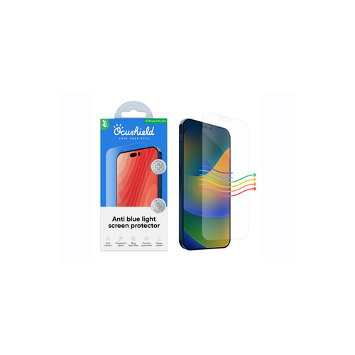 Ocushield Anti Blue Light Tempered Glass Screen Protector for iPh ...